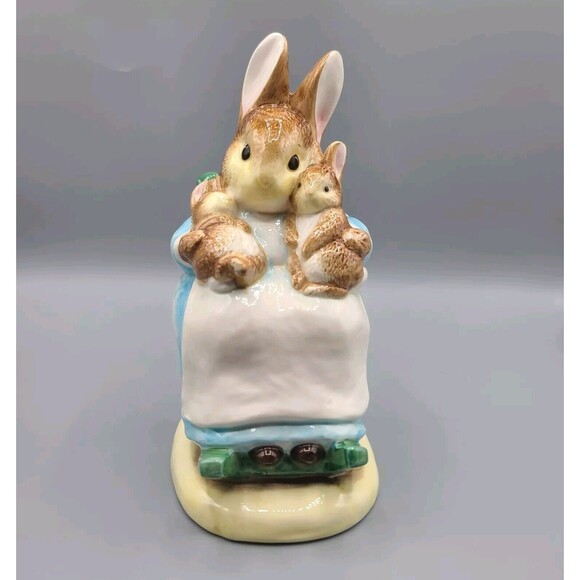 Beatrix Potter | Accents | Beatrix Potter Bunny Rabbit Bank Rocking Two ...